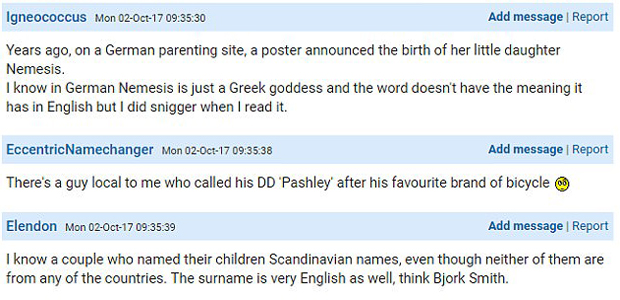 Parents reveal the most outrageous baby names they've heard