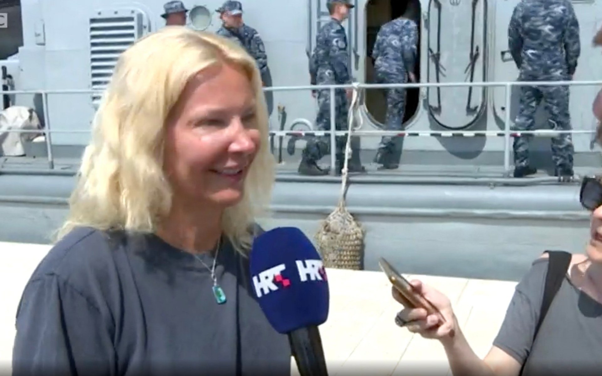 Amazing rescue: Woman saved 10 hours after falling into sea from cruise ...