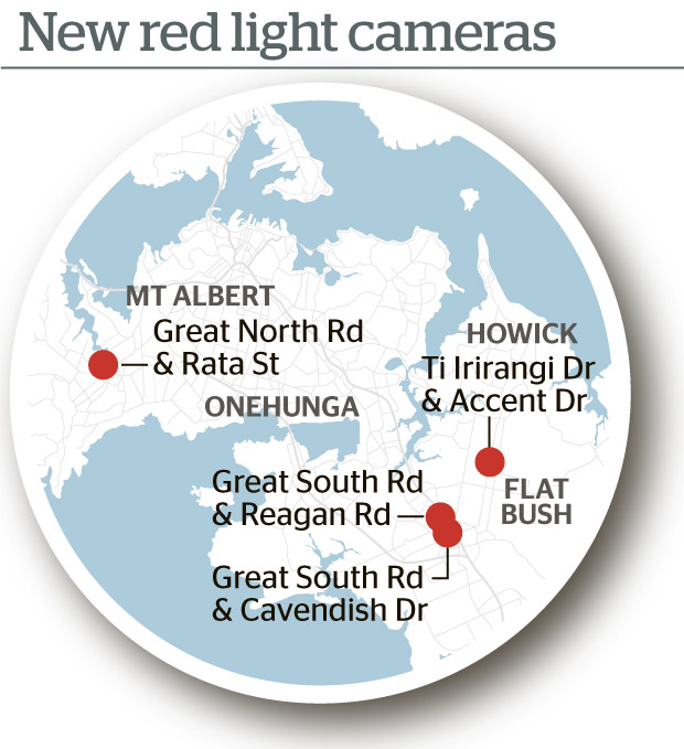 Ten high-risk Auckland roads getting safety upgrades