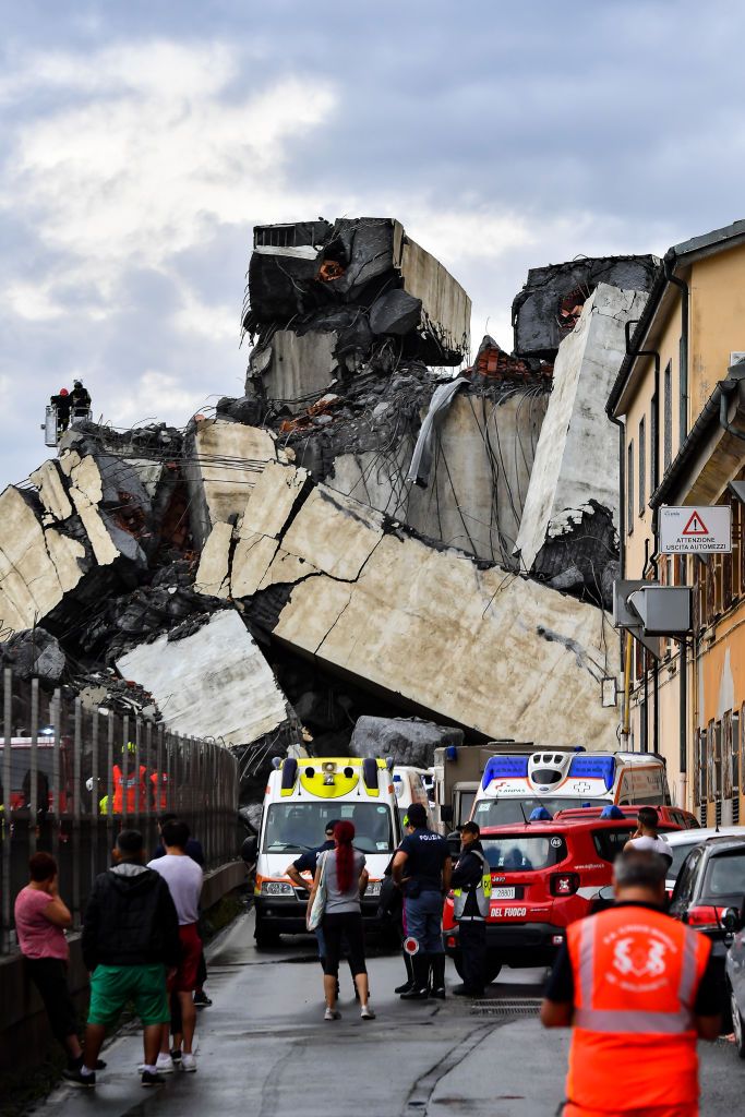 First victims of Italy bridge collapse named