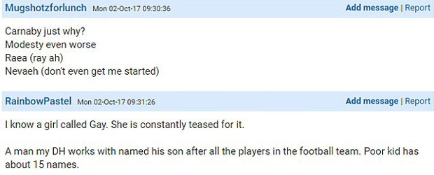 Parents reveal the most outrageous baby names they've heard